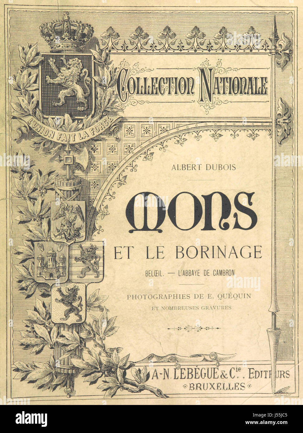 A collection featuring Mons and the Borinage, historical regions in ...