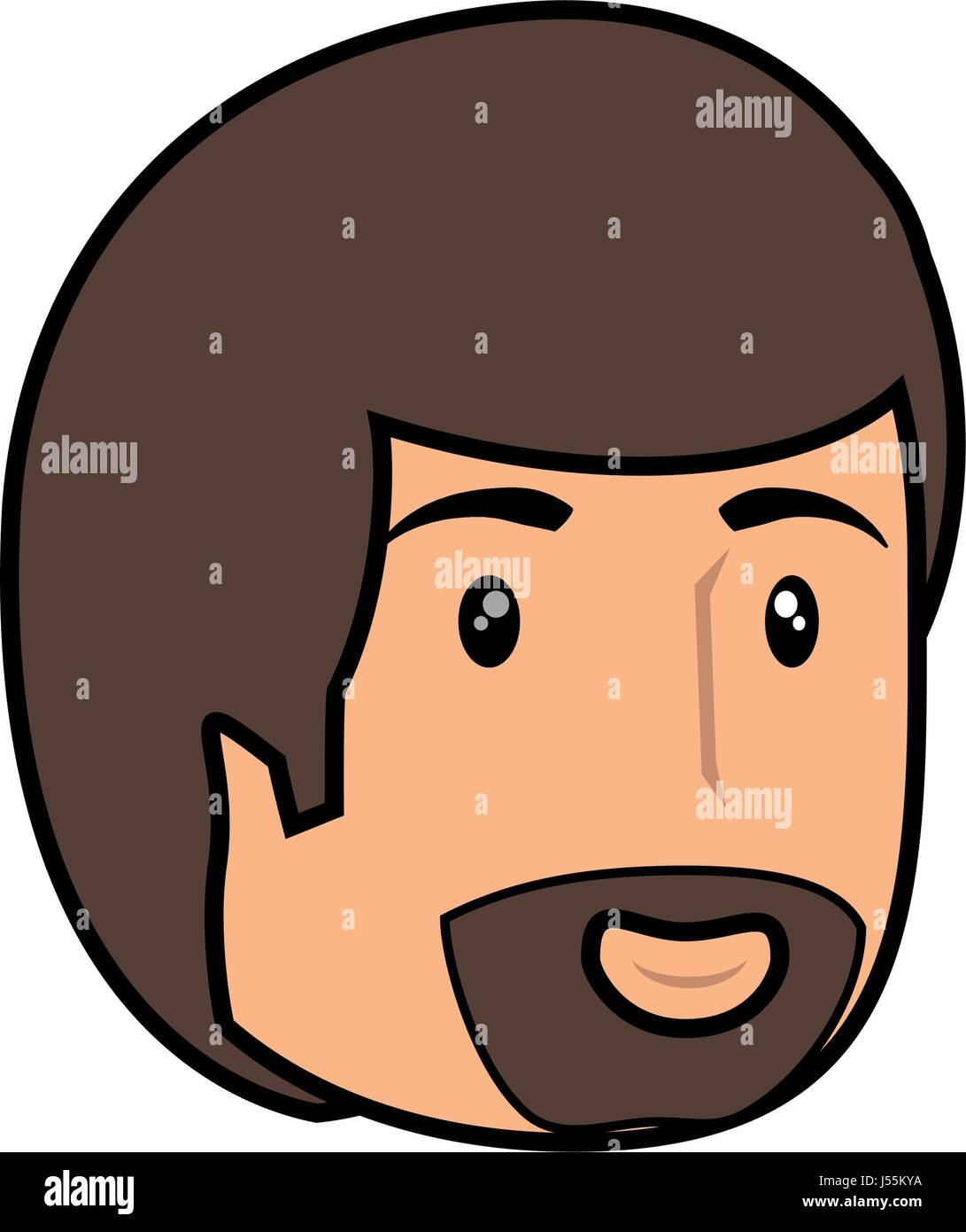 Man smiling cartoon Stock Vector Image & Art - Alamy