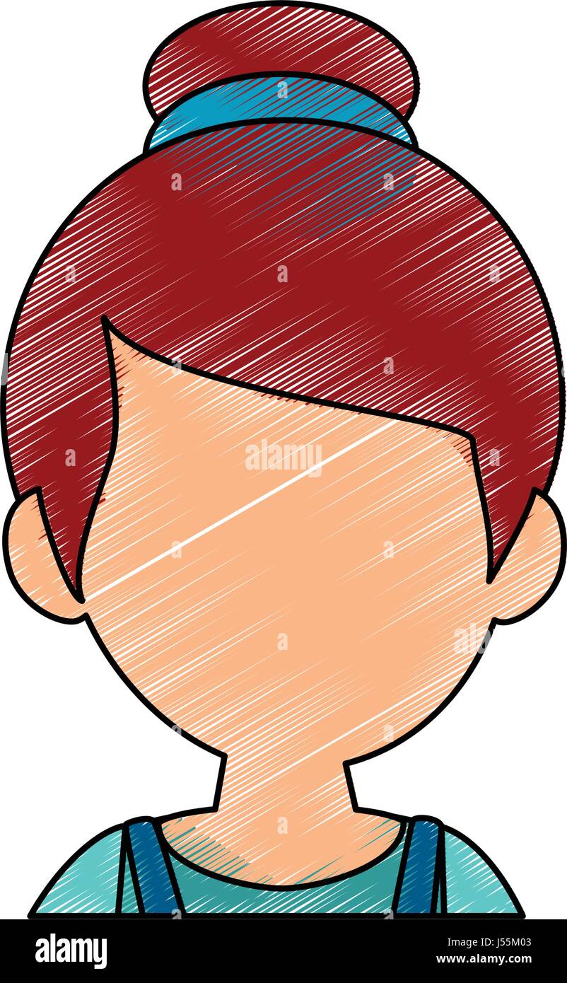 Woman faceless head Stock Vector Image & Art - Alamy