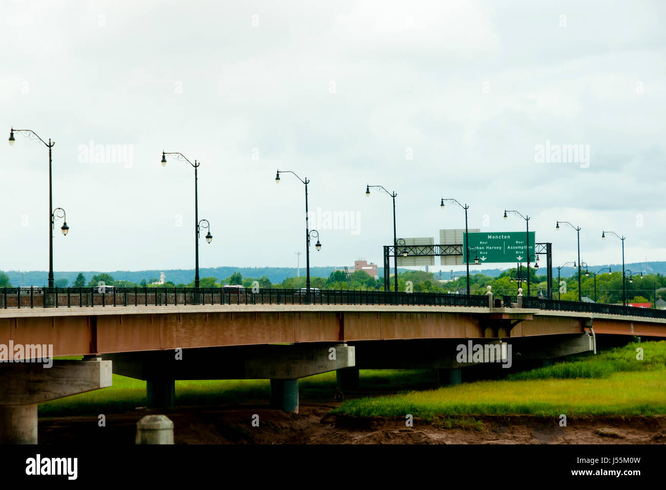 Gunningsville Bridge - Moncton - Canada Stock Photo - Alamy