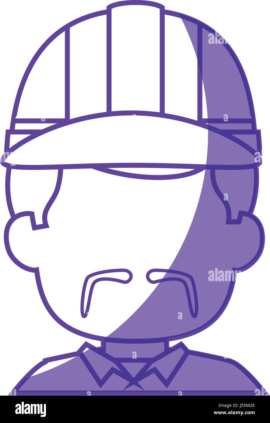 Worker faceless profile Stock Vector Image & Art - Alamy