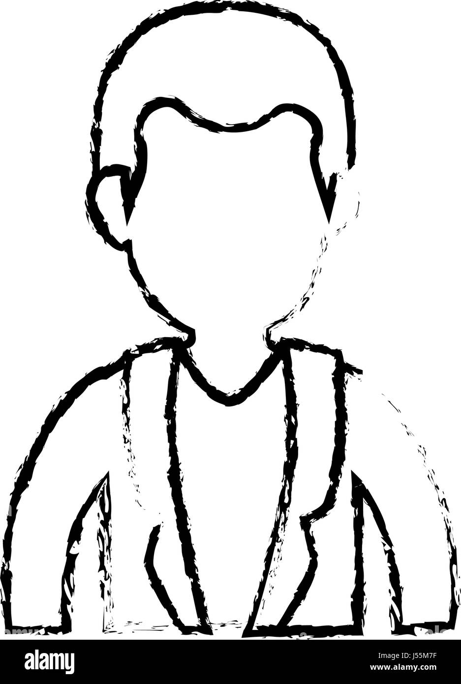 Male doctor profile Stock Vector Image & Art - Alamy