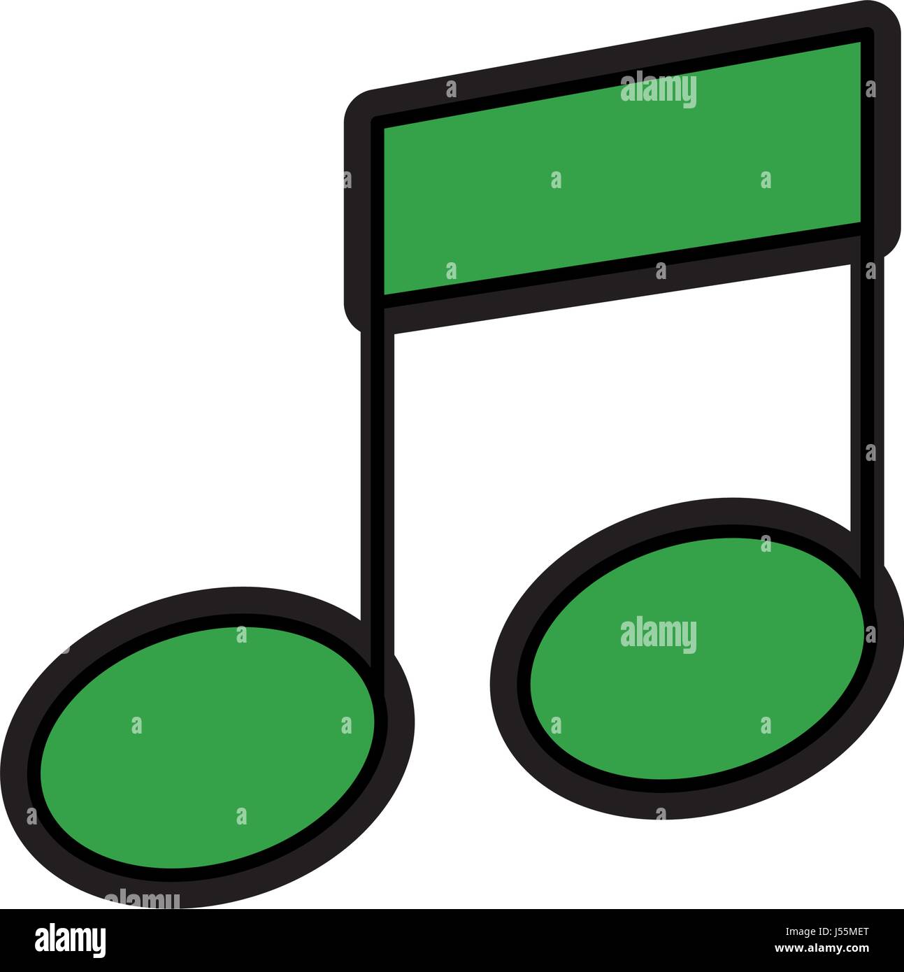 musical note icon Stock Vector Image & Art - Alamy