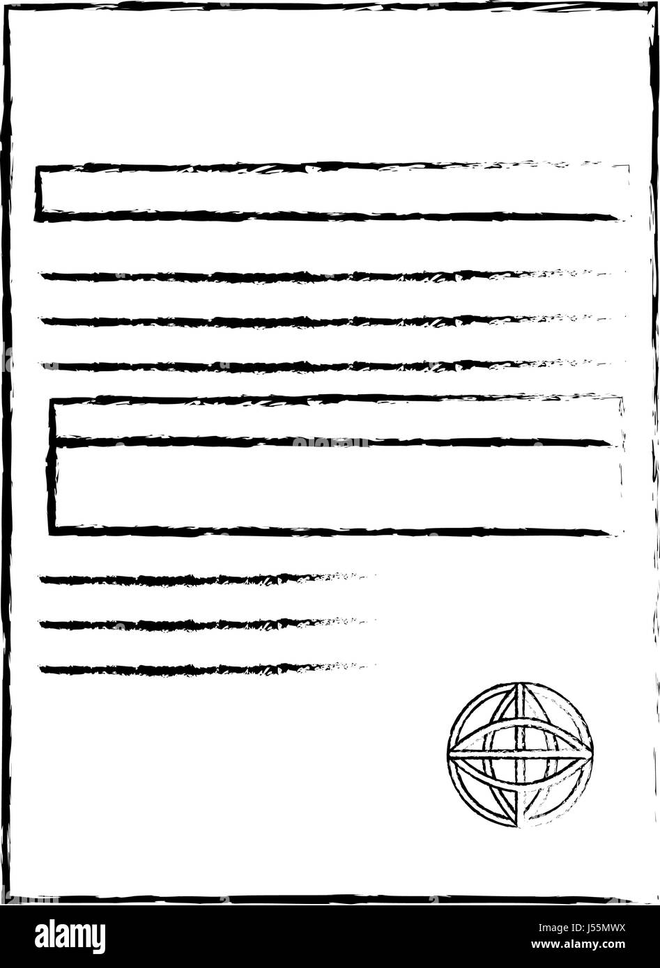 bill page icon Stock Vector Image & Art - Alamy