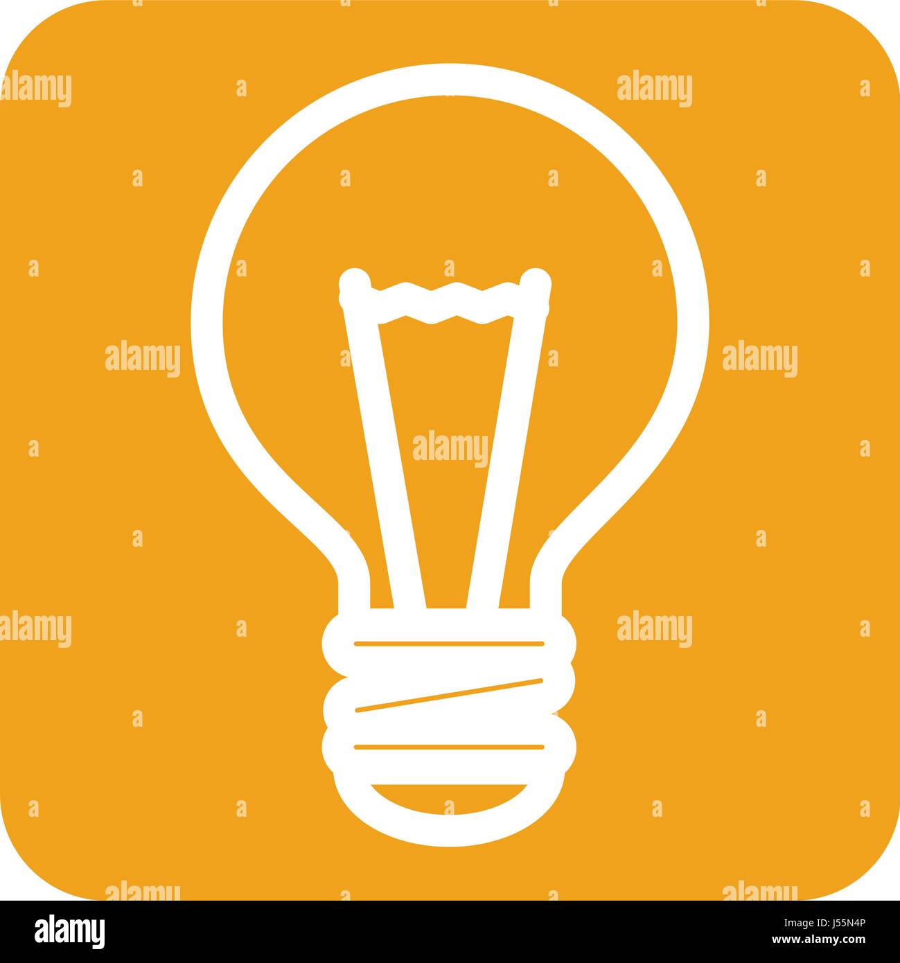 bulb light isolated icon Stock Vector Image & Art - Alamy