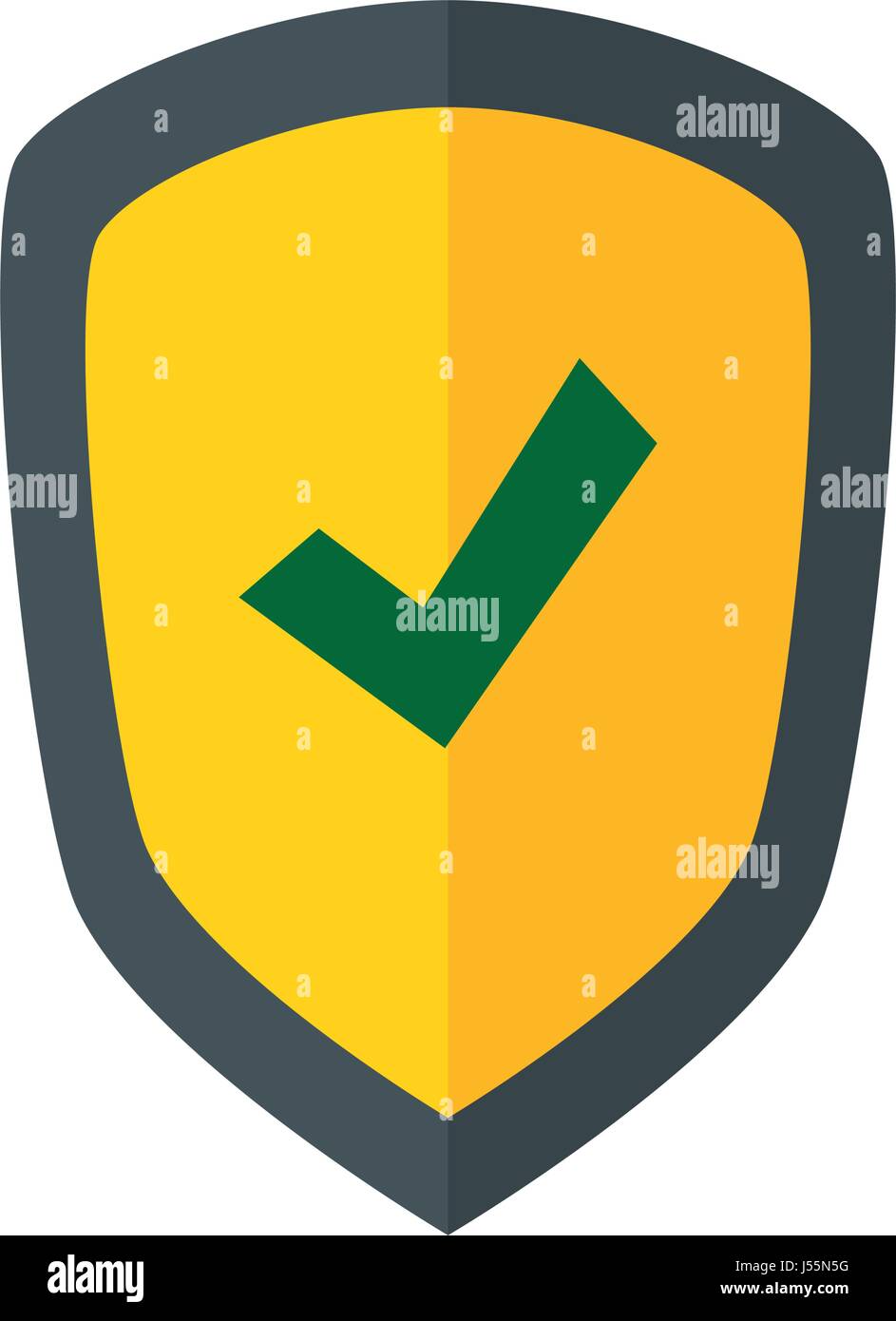 Security shield safe single Stock Vector Images - Alamy