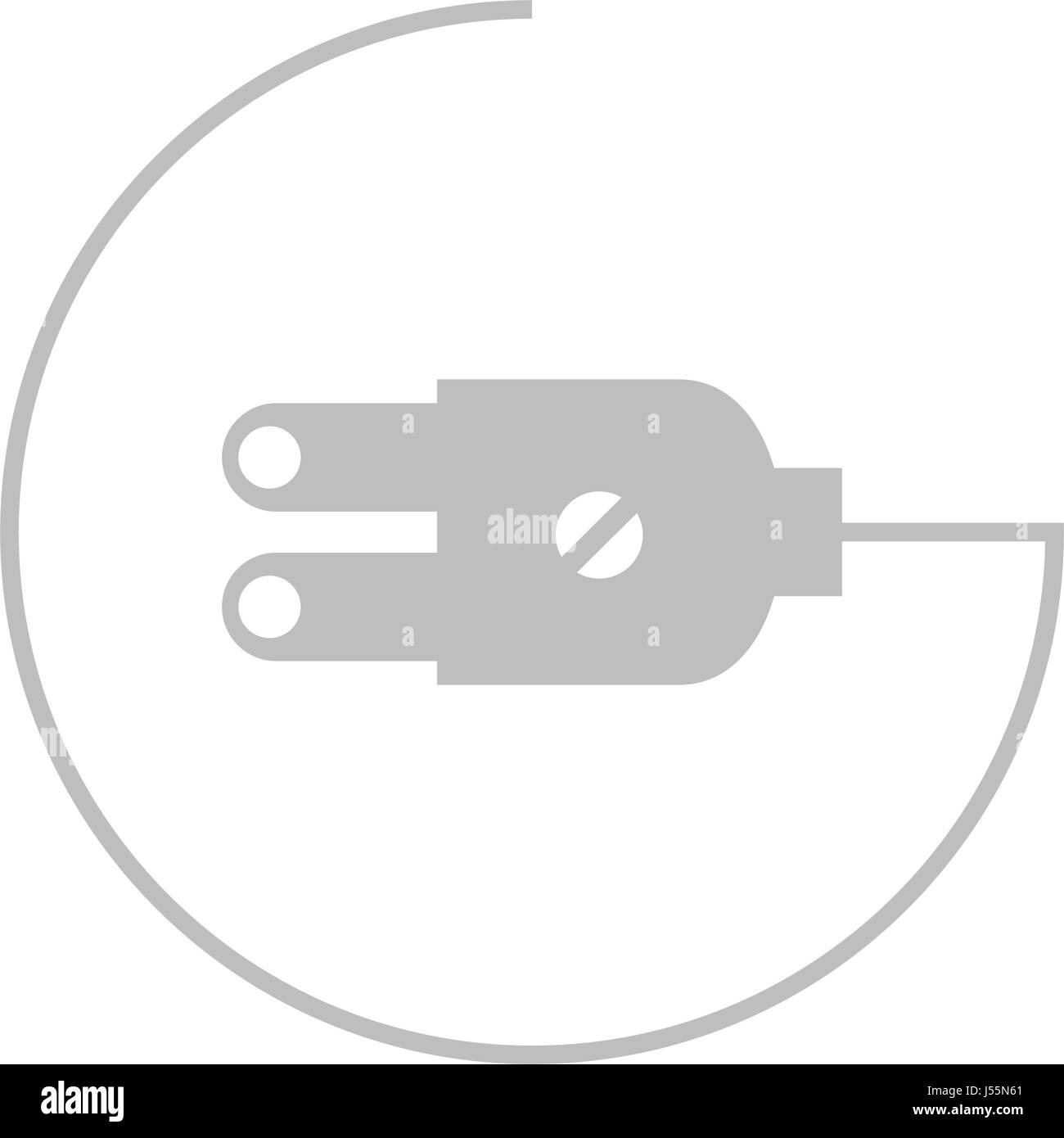 energy plug connection icon Stock Vector Image & Art - Alamy