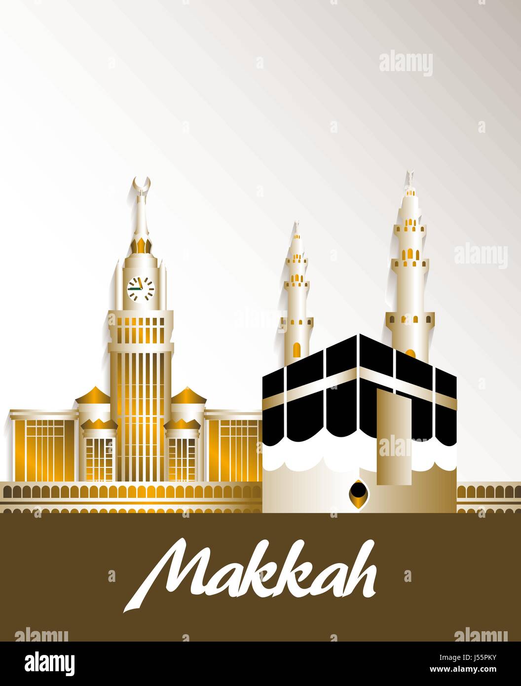 Makkah vector hi-res stock photography and images - Alamy