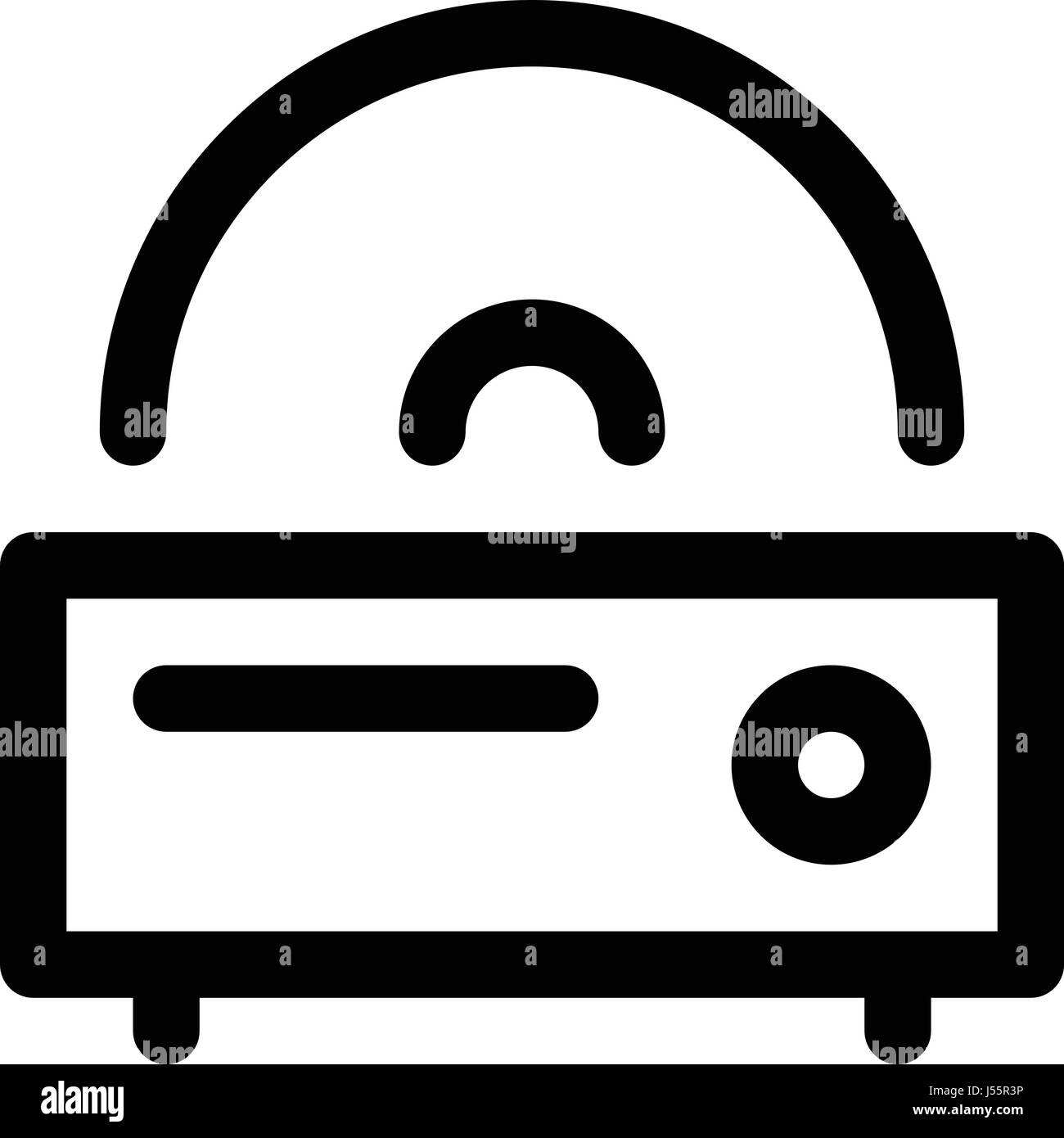 Blu ray player Stock Vector Images - Alamy