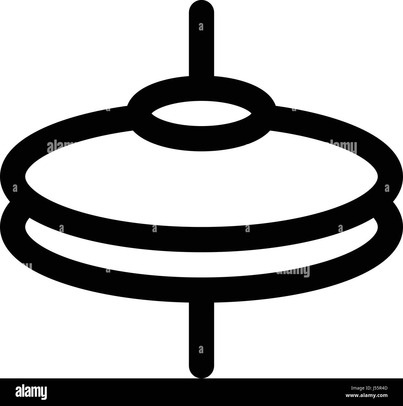 Cymbal illustration Black and White Stock Photos & Images - Alamy