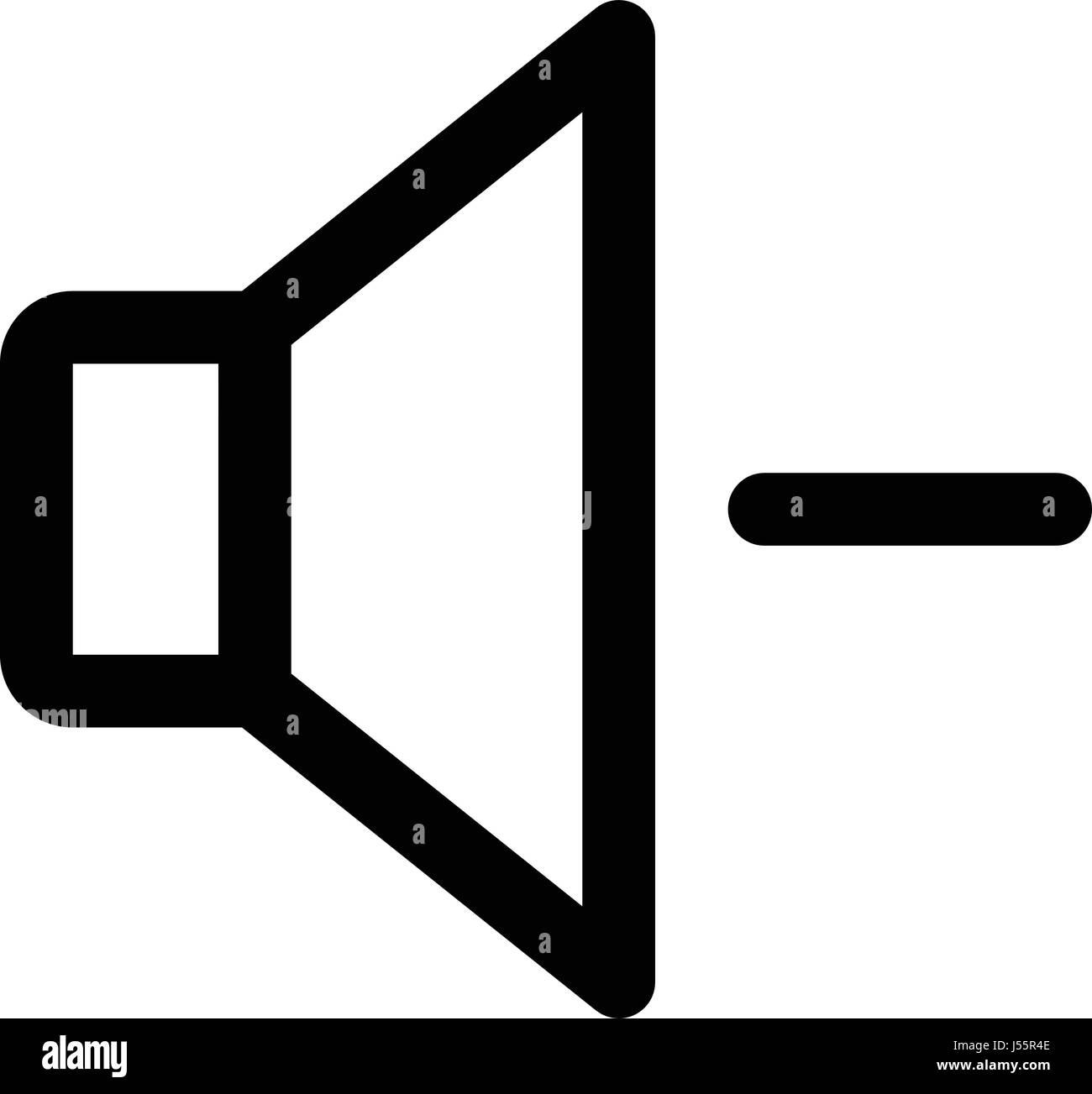 Reduce the volume Stock Vector Images - Alamy