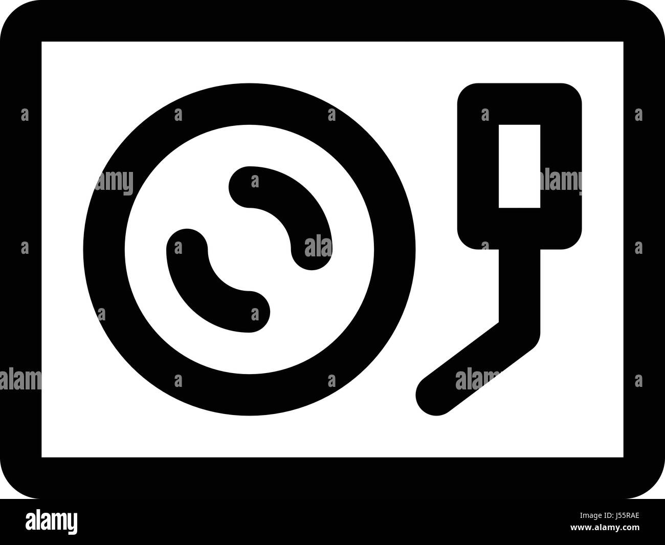 Rotating disc Black and White Stock Photos & Images - Alamy