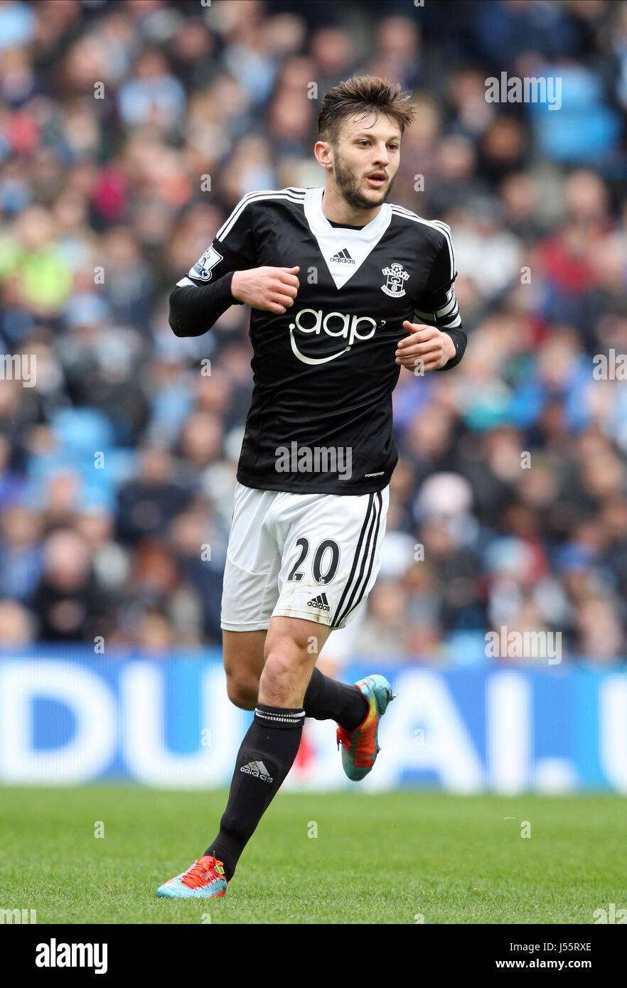 ADAM LALLANA SOUTHAMPTON FC SOUTHAMPTON FC ETIHAD STADIUM MANCHESTER ...