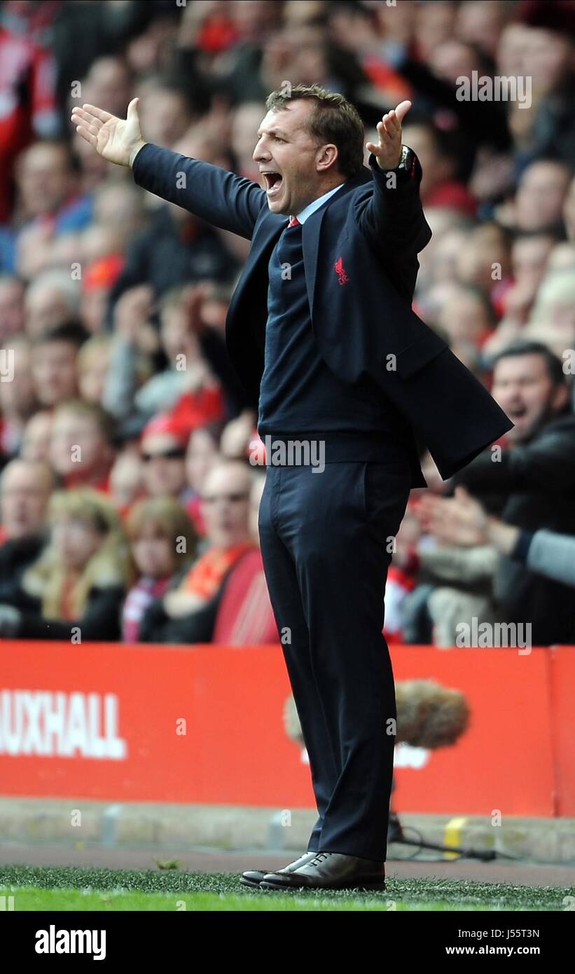BRENDAN RODGERS LIVERPOOL FC MANAGER LIVERPOOL FC MANAGER ANFIELD ...