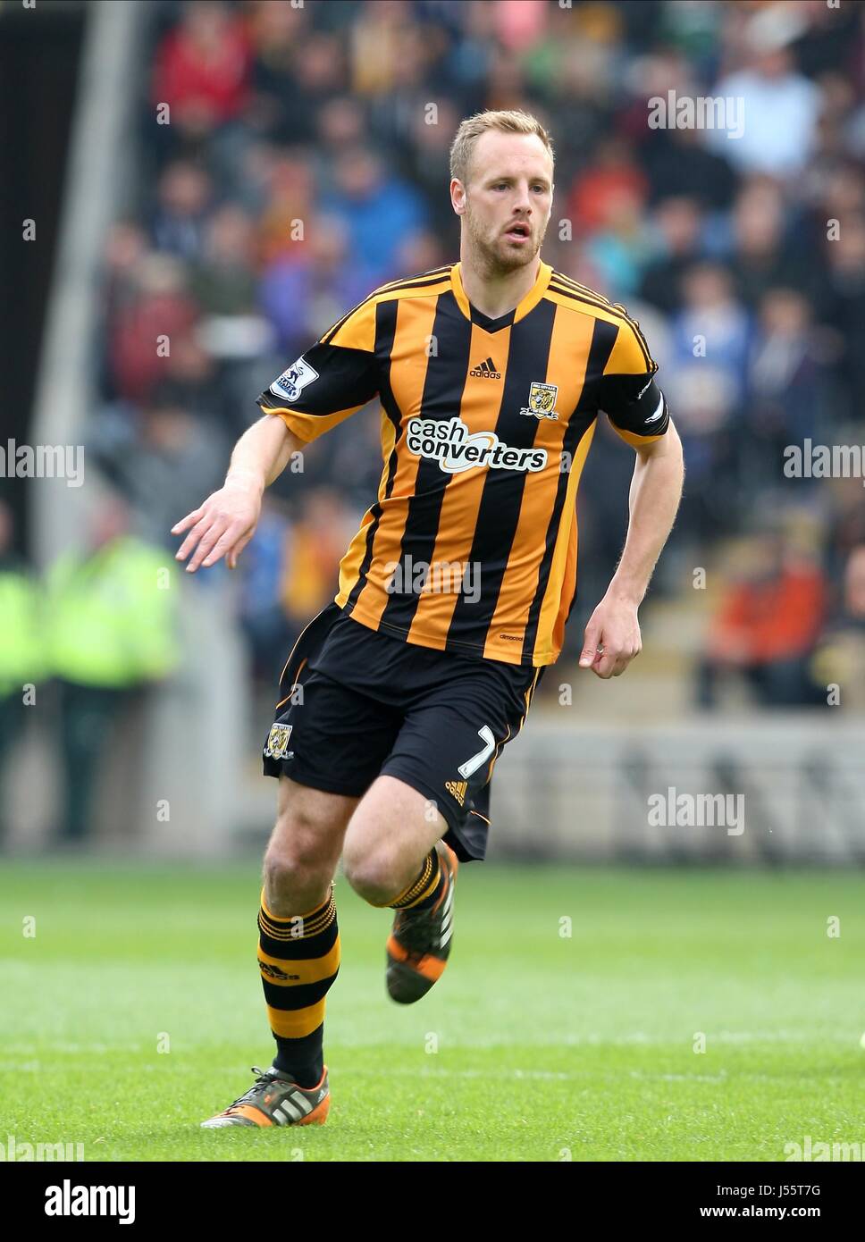 DAVID MEYLER HULL CITY FC HULL CITY FC KC STADIUM HULL ENGLAND 20 April ...