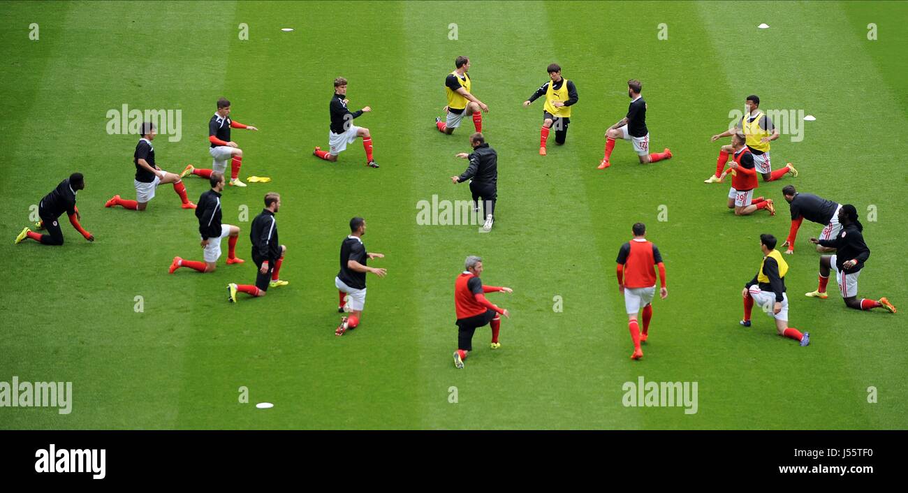 The cardiff city players hi-res stock photography and images - Alamy