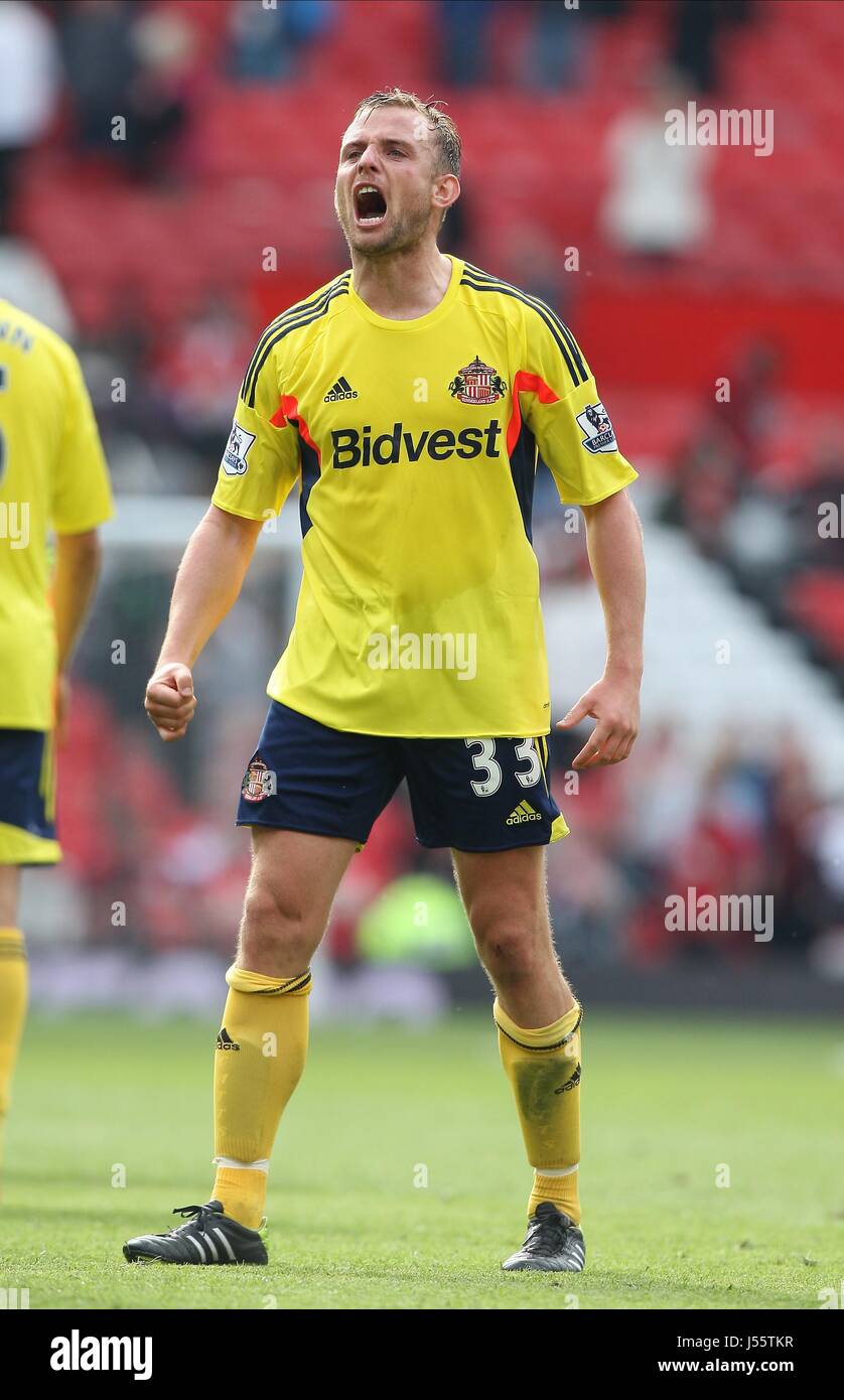 LEE CATTERMOLE SUNDERLAND FC SUNDERLAND FC OLD TRAFFORD MANCHESTER ...