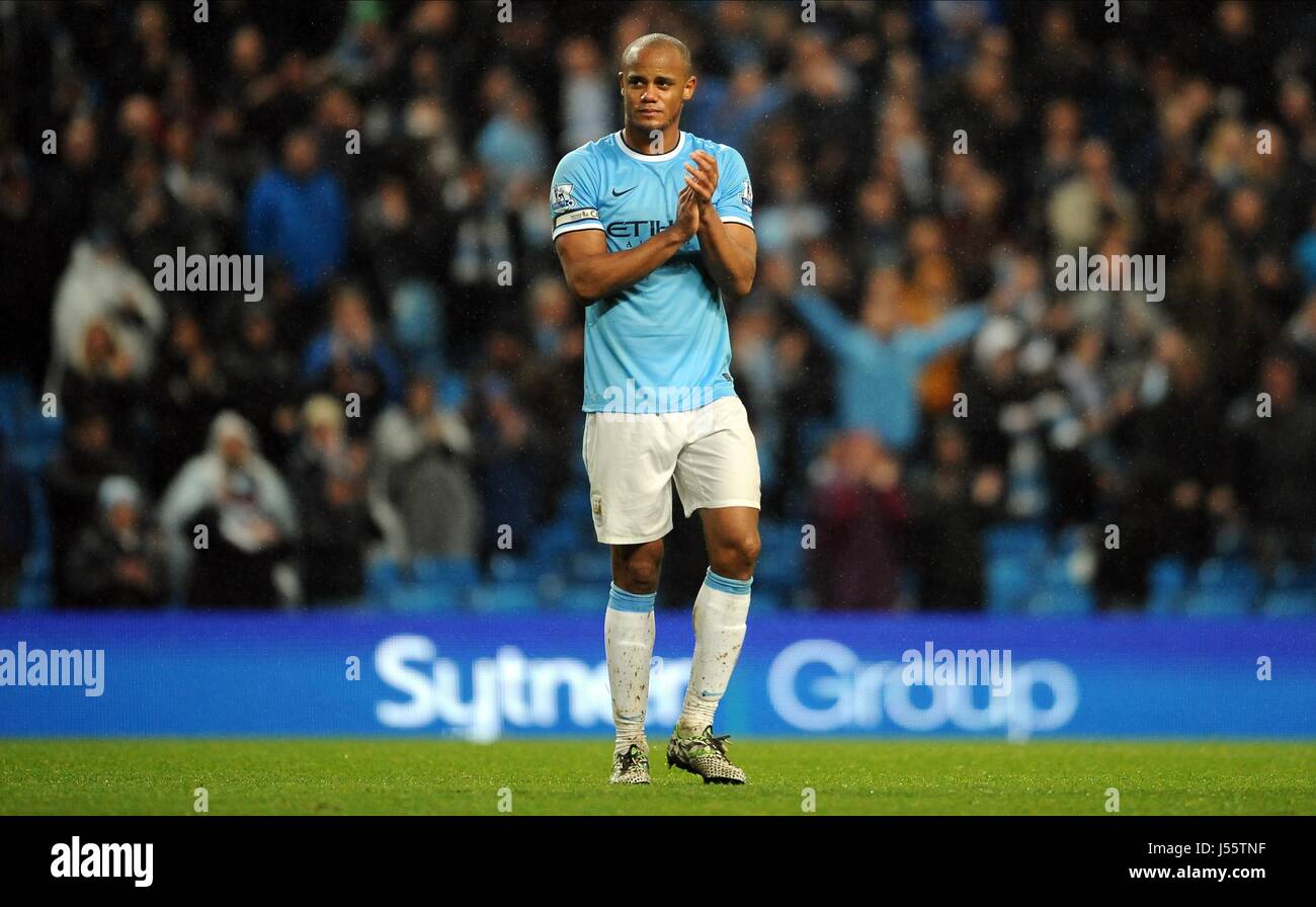 VINCENT KOMPANY MANCHESTER CITY FC ETIHAD STADIUM MANCHESTER ENGLAND 07 ...