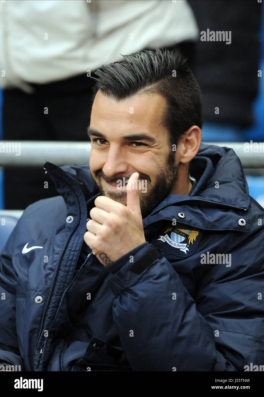 ALVARO NEGREDO MANCHESTER CITY FC MANCHESTER CITY FC ETIHAD STADIUM ...