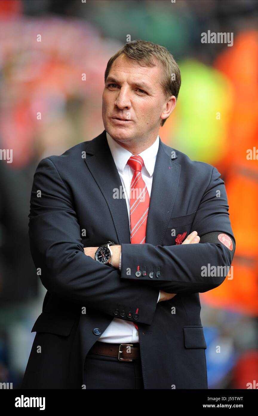 BRENDAN RODGERS LIVERPOOL FC MANAGER LIVERPOOL FC MANAGER ANFIELD ...