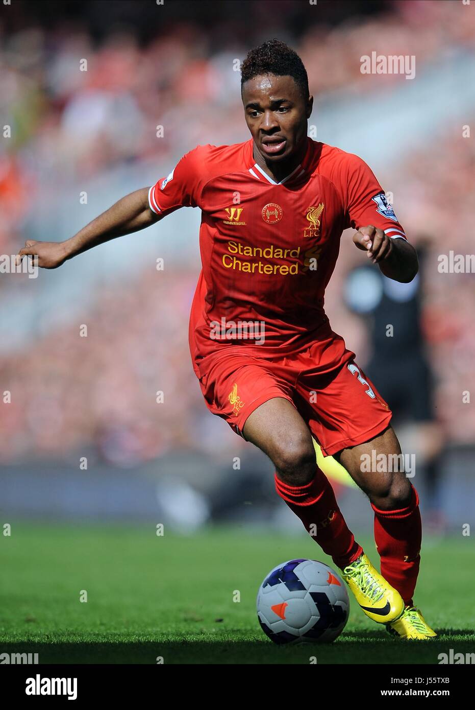 RAHEEM STERLING LIVERPOOL FC LIVERPOOL FC ANFIELD LIVERPOOL ENGLAND 11 ...