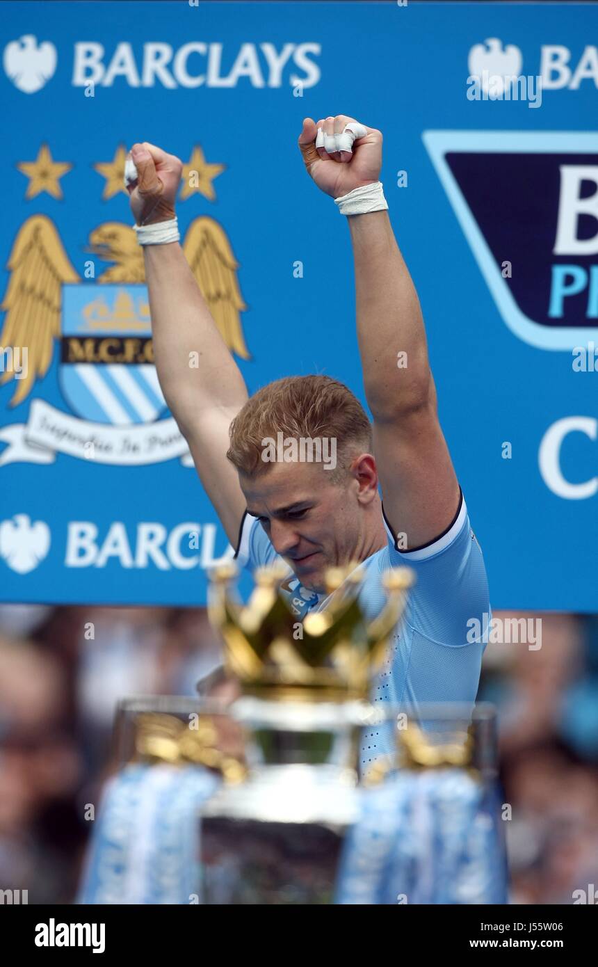 JOE HART MANCHESTER CITY FC MANCHESTER CITY FC ETIHAD STADIUM ...