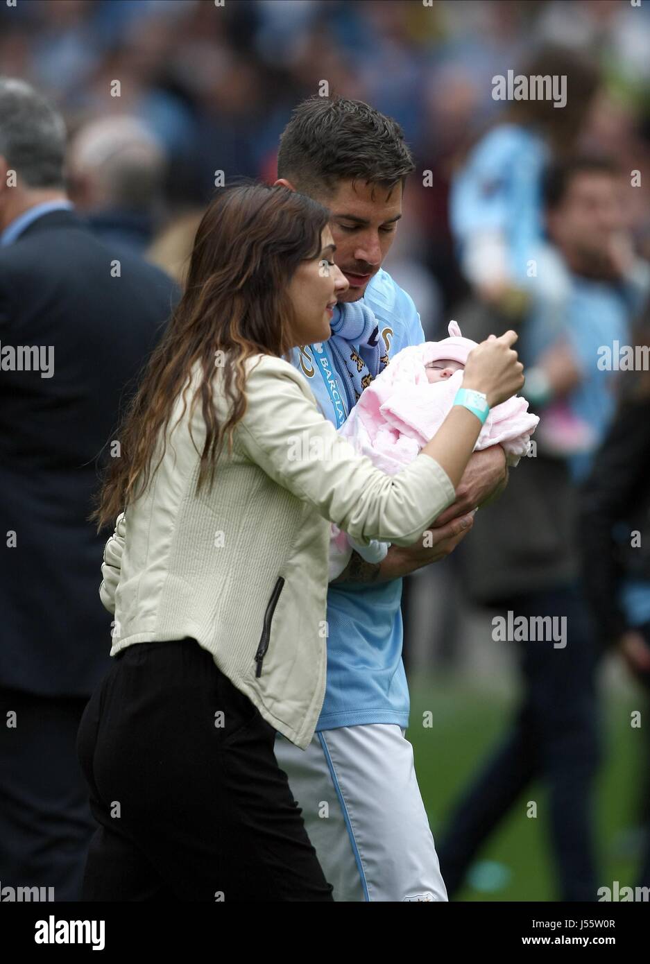 JAVI GARCIA MANCHESTER CITY FC MANCHESTER CITY FC ETIHAD STADIUM ...