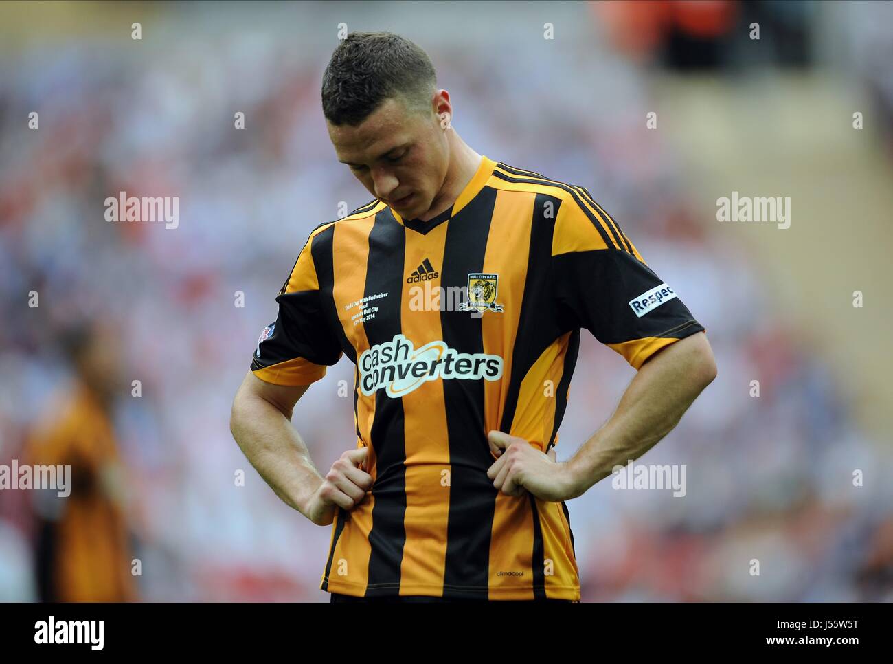 JAMES CHESTER HULL CITY FC WEMBLEY STADIUM LONDON ENGLAND 17 May 2014 ...