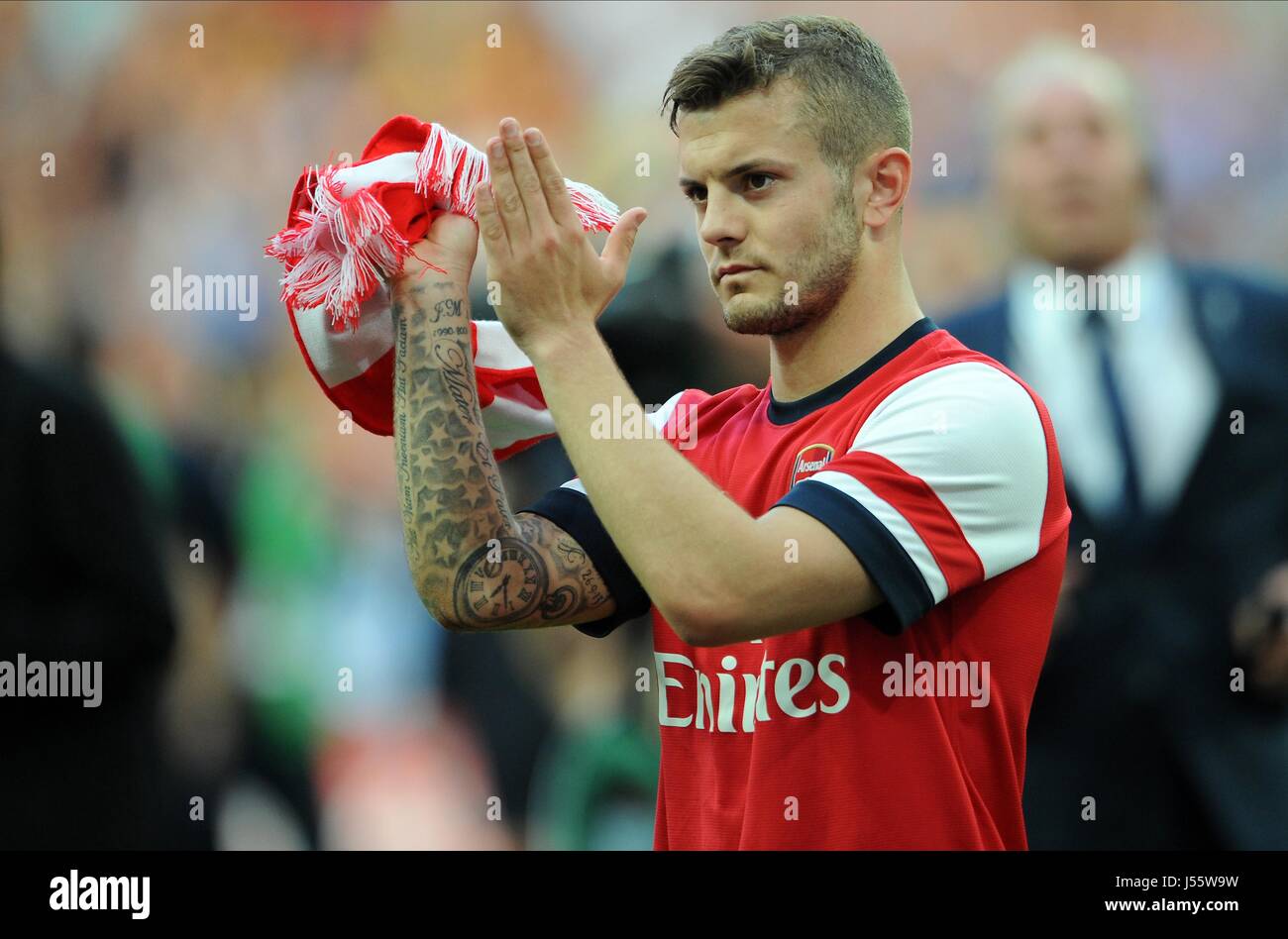 JACK WILSHERE ARSENAL FC ARSENAL FC WEMBLEY STADIUM LONDON ENGLAND 17 ...