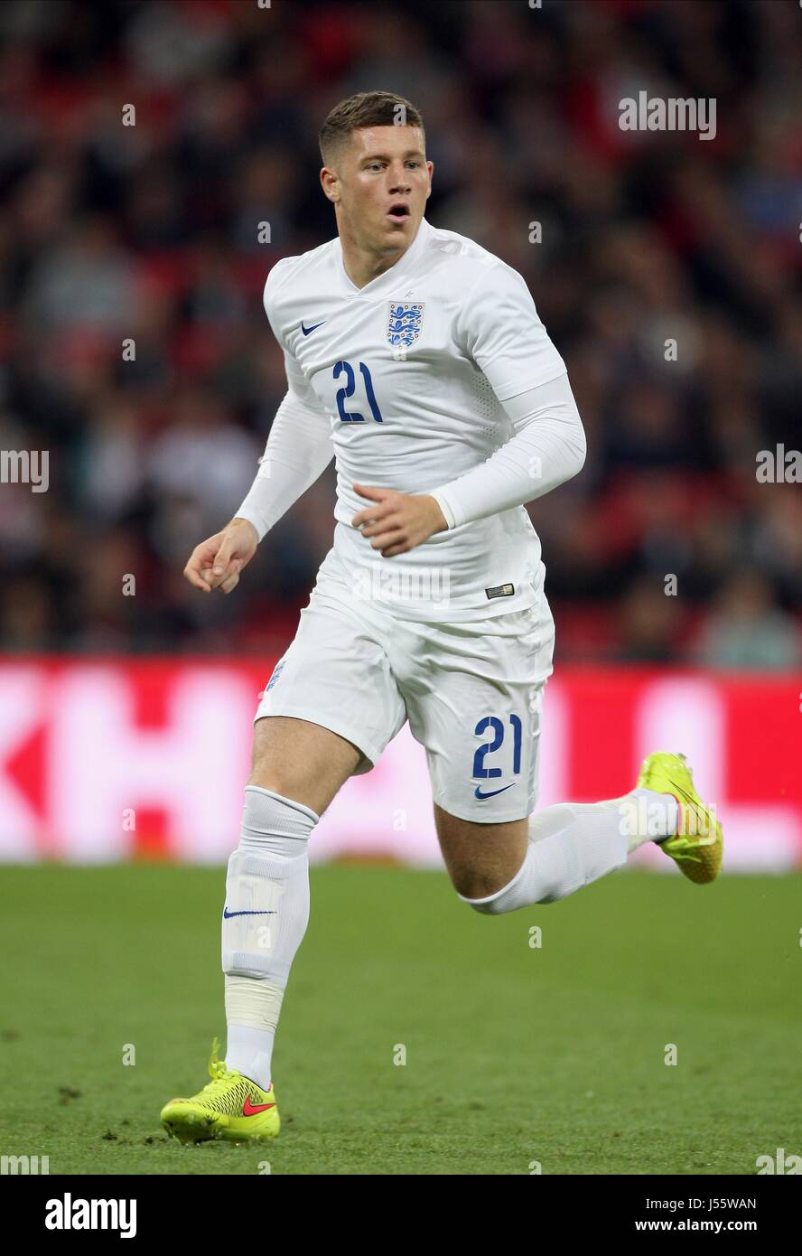 ROSS BARKLEY ENGLAND V PERU WEMBLEY STADIUM LONDON ENGLAND 30 May 2014 ...