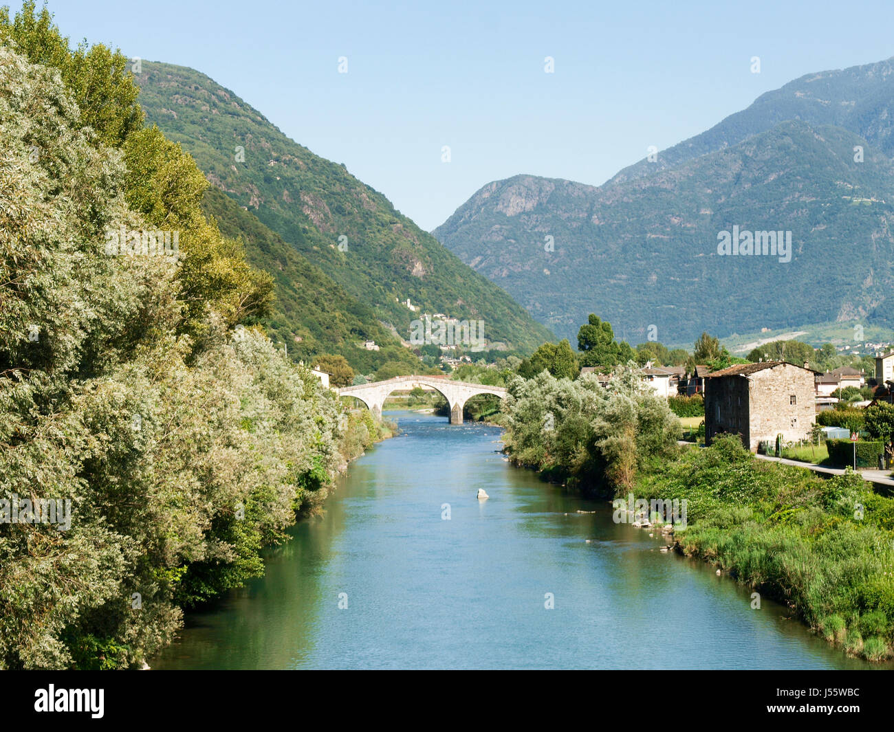 Valley of the adda river hi-res stock photography and images - Alamy