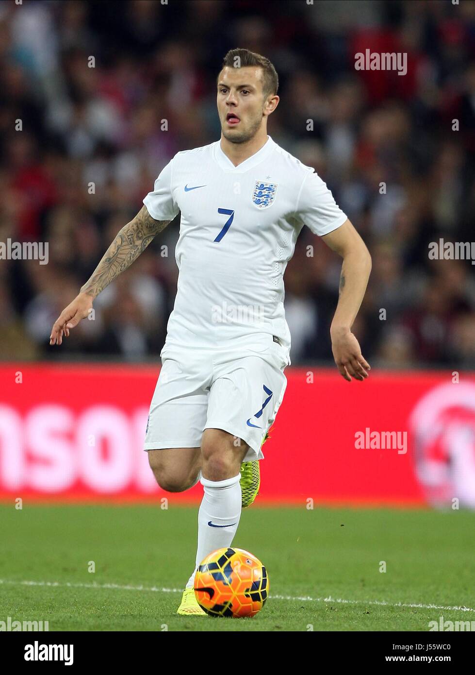 JACK WILSHERE ENGLAND V PERU WEMBLEY STADIUM LONDON ENGLAND 30 May 2014 ...