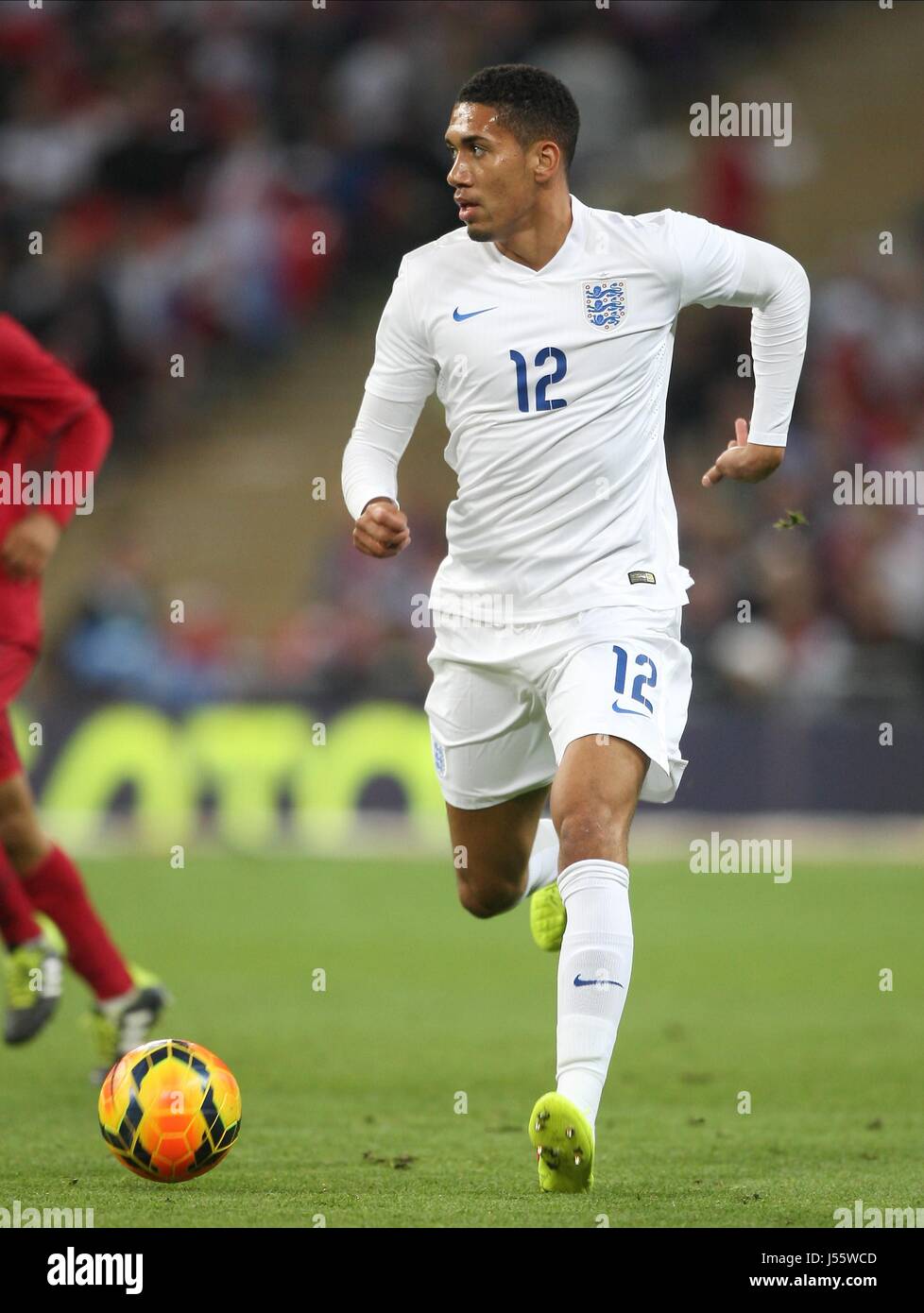 CHRIS SMALLING ENGLAND MANCHESTER UNITED FC ENGLAND & MANCHESTER UNITED ...