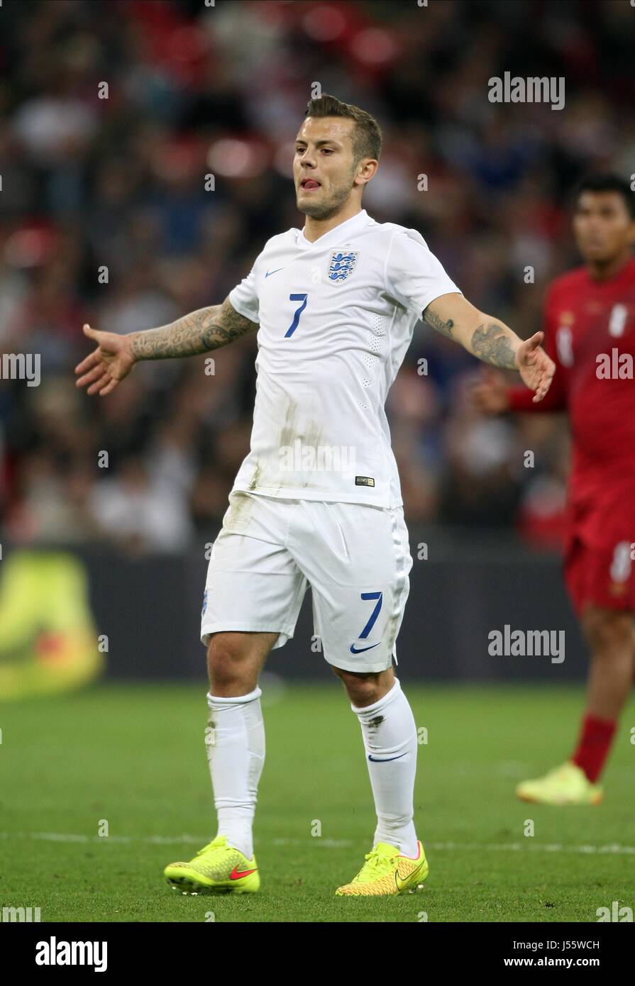 JACK WILSHERE ENGLAND ARSENAL FC ENGLAND & ARSENAL FC WEMBLEY STADIUM ...