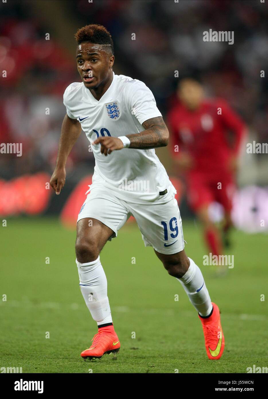 RAHEEM STERLING ENGLAND LIVERPOOL FC ENGLAND & LIVERPOOL FC WEMBLEY ...