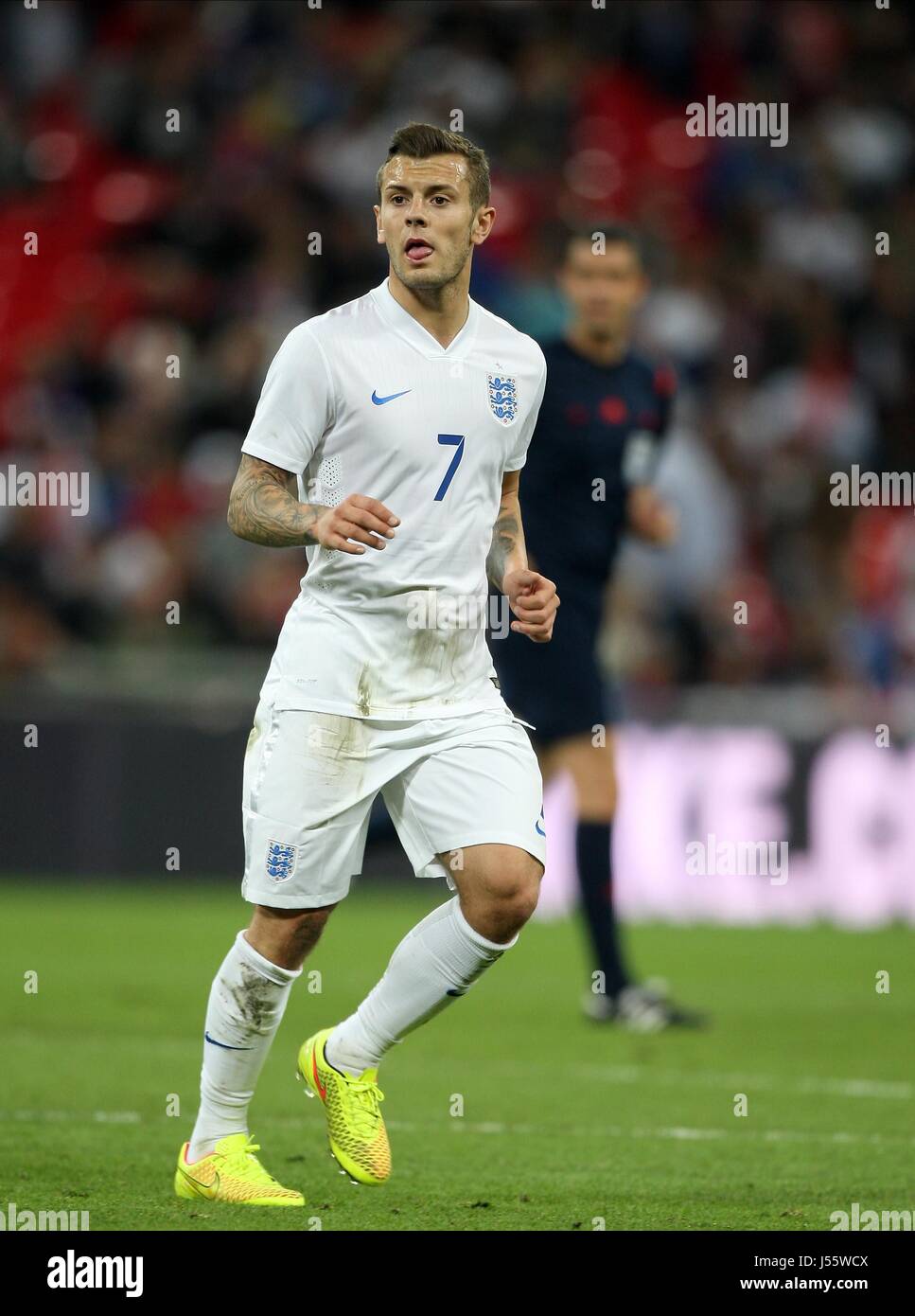 JACK WILSHERE ENGLAND ARSENAL FC ENGLAND & ARSENAL FC WEMBLEY STADIUM ...