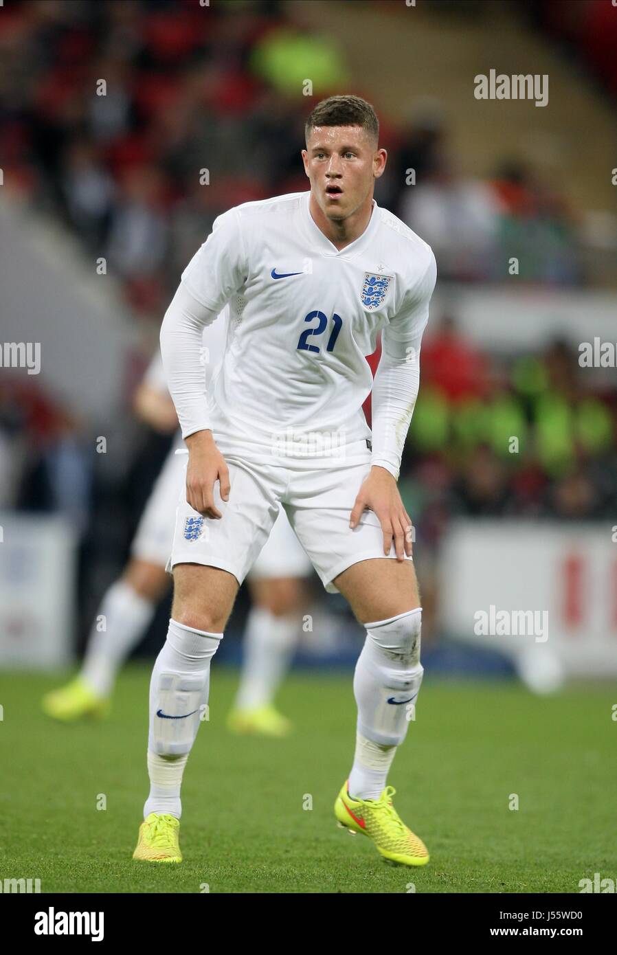 ROSS BARKLEY ENGLAND EVERTON FC ENGLAND & EVERTON FC WEMBLEY STADIUM ...