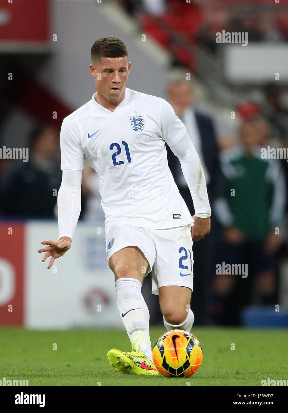 ROSS BARKLEY ENGLAND EVERTON FC ENGLAND & EVERTON FC WEMBLEY STADIUM ...