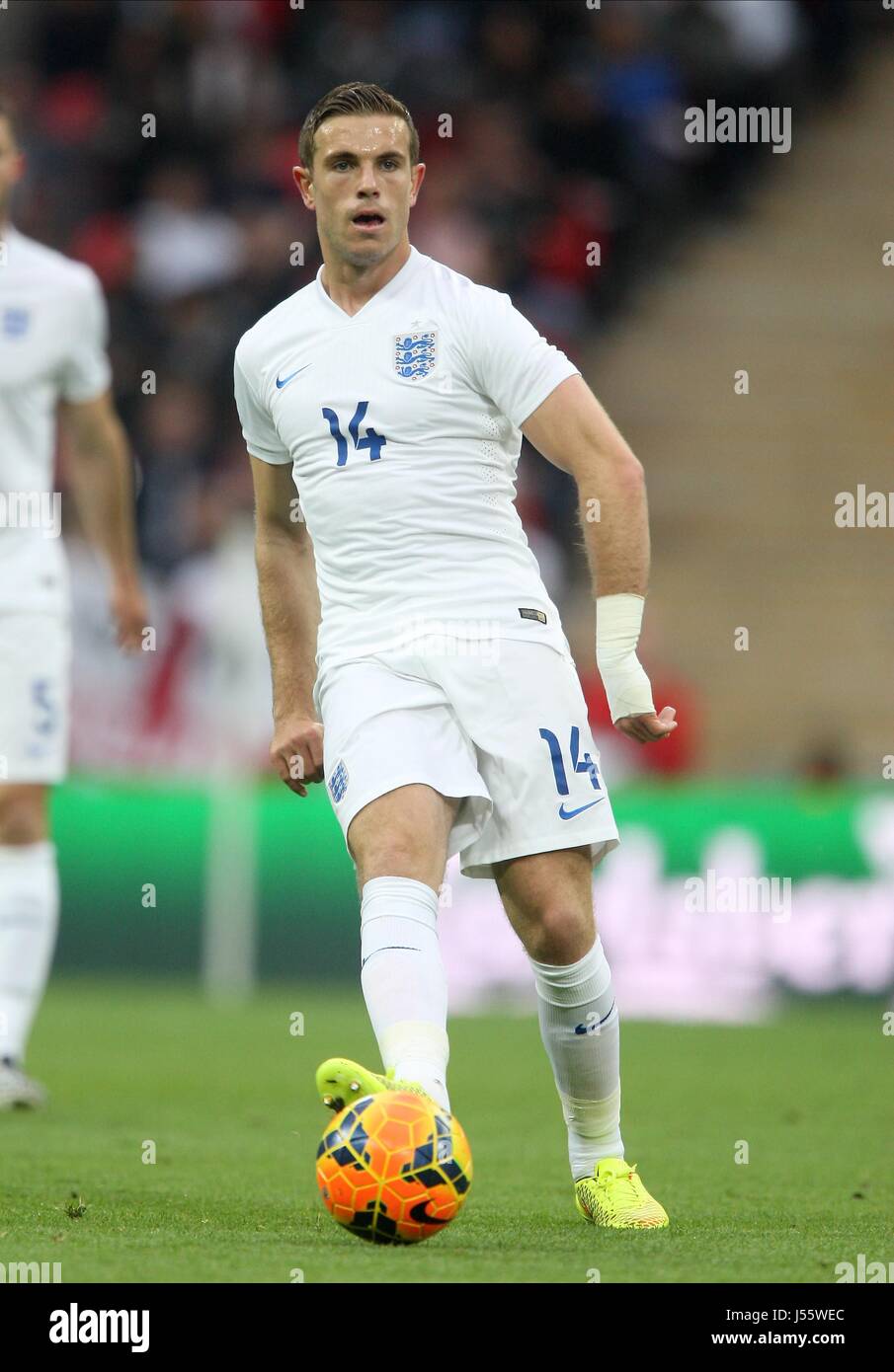 JORDAN HENDERSON ENGLAND LIVERPOOL FC ENGLAND & LIVERPOOL FC WEMBLEY ...