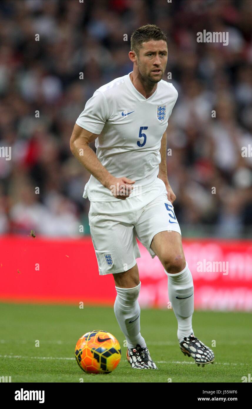 GARY CAHILL ENGLAND CHELSEA FC ENGLAND & CHELSEA FC WEMBLEY STADIUM ...