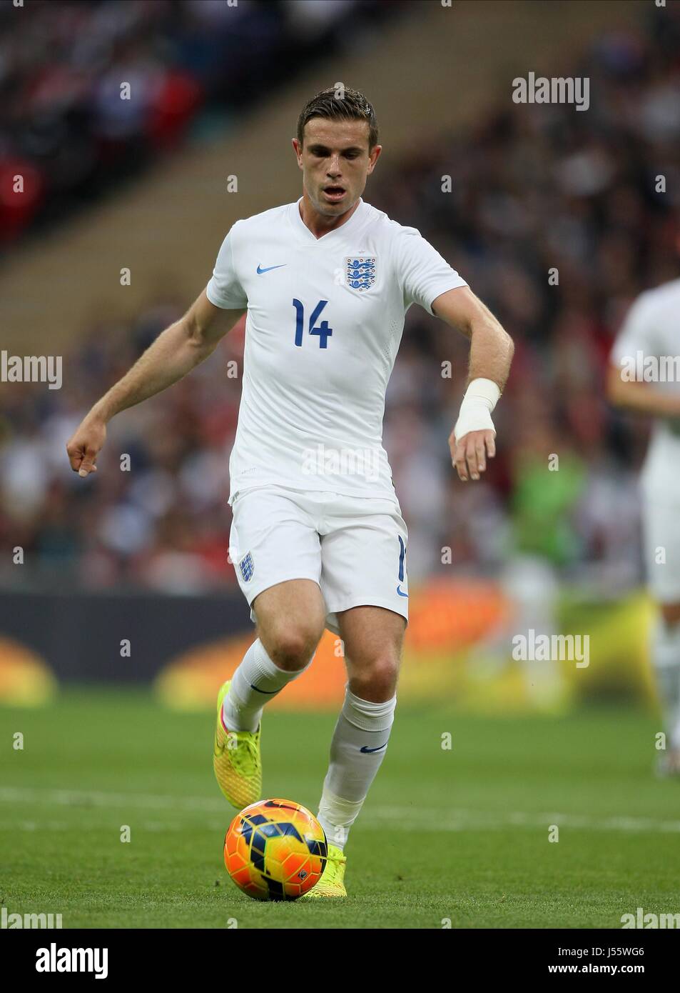 JORDAN HENDERSON ENGLAND LIVERPOOL FC ENGLAND & LIVERPOOL FC WEMBLEY ...