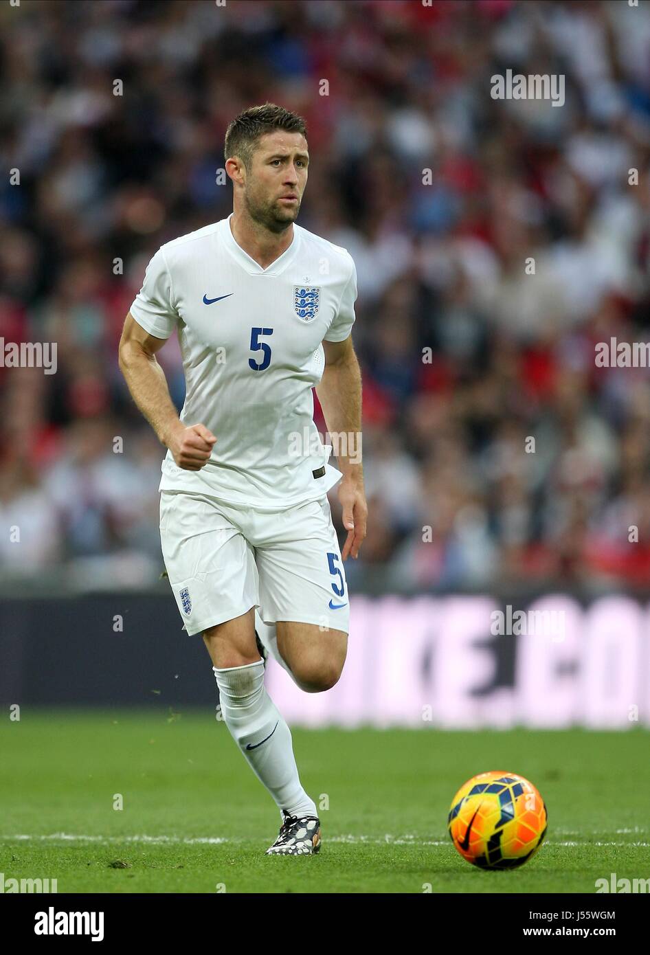 GARY CAHILL ENGLAND CHELSEA FC ENGLAND & CHELSEA FC WEMBLEY STADIUM ...