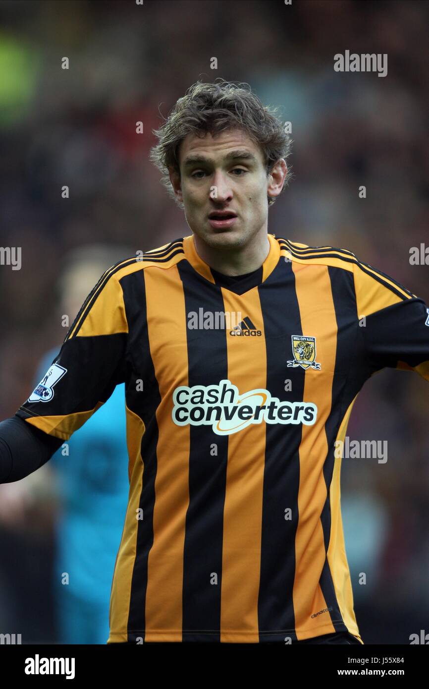 NIKICA JELAVIC HULL CITY FC HULL CITY FC KC STADIUM HULL ENGLAND 01 ...