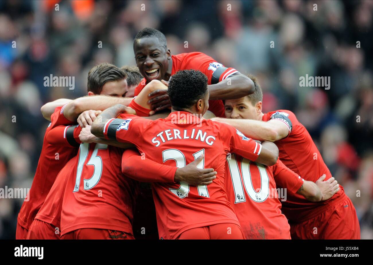 ALY CISSOKHO & LIVERPOOL PLAYE LIVERPOOL FC V ARSENAL FC ANFIELD ...