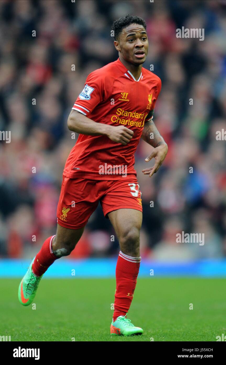 RAHEEM STERLING LIVERPOOL FC LIVERPOOL FC ANFIELD LIVERPOOL ENGLAND 08 ...