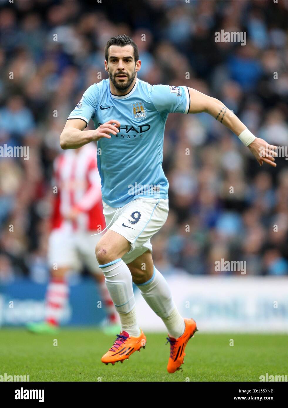 ALVARO NEGREDO MANCHESTER CITY FC MANCHESTER CITY FC ETIHAD STADIUM ...