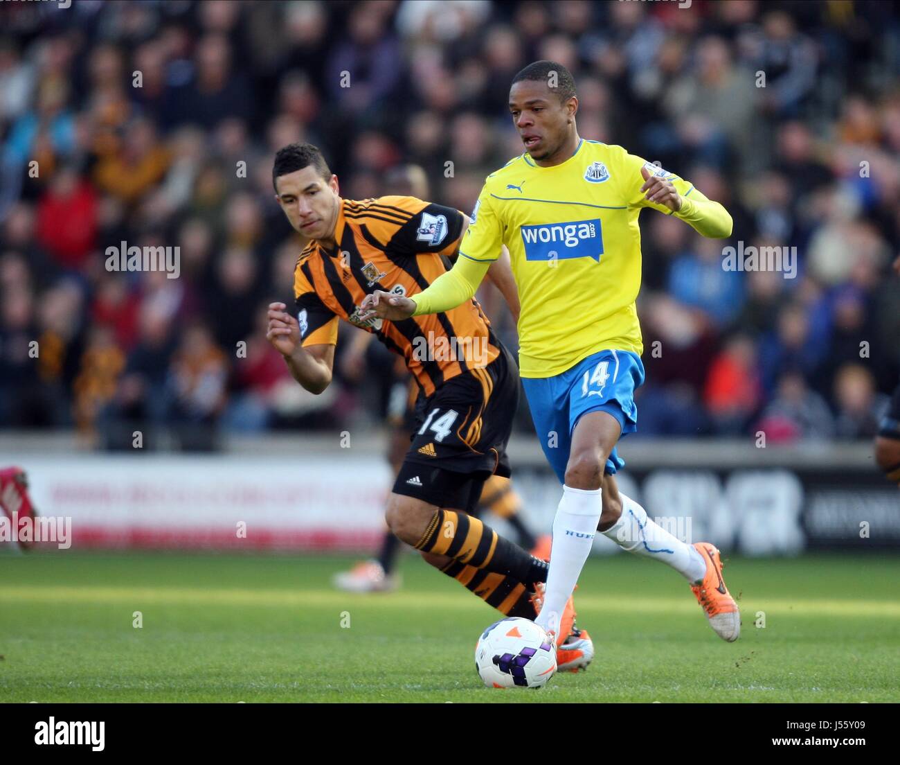 LOIC REMY NEWCASTLE UNITED FC NEWCASTLE UNITED FC KC STADIUM HULL ...