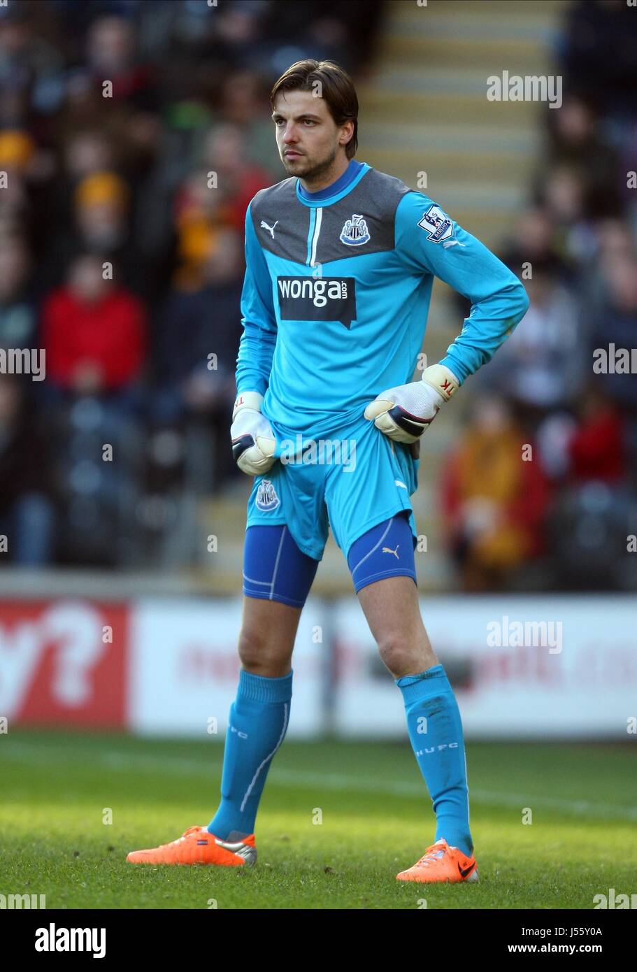 TIM KRUL NEWCASTLE UNITED FC NEWCASTLE UNITED FC KC STADIUM HULL ...