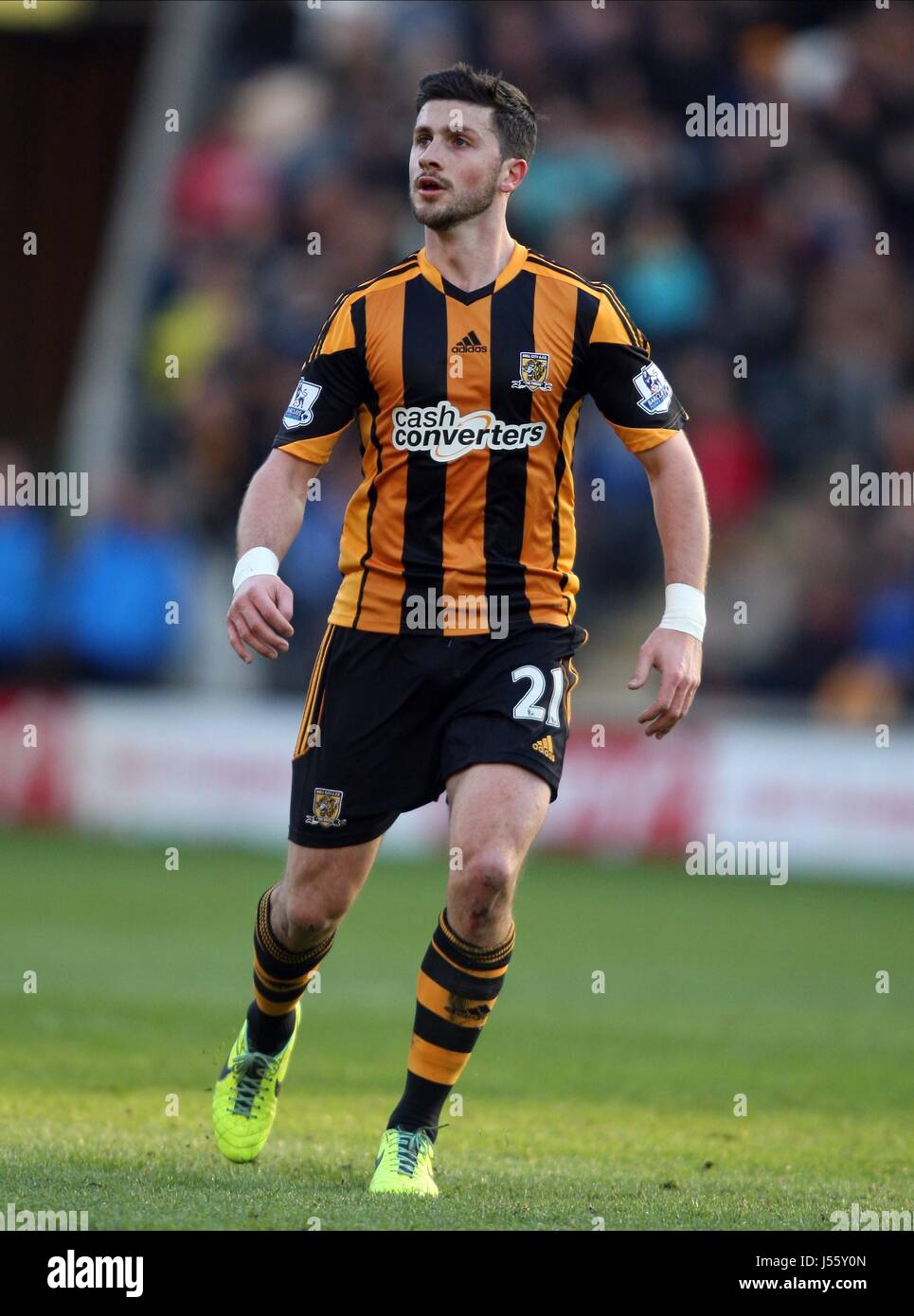SHANE LONG HULL CITY FC HULL CITY FC KC STADIUM HULL ENGLAND 01 March ...