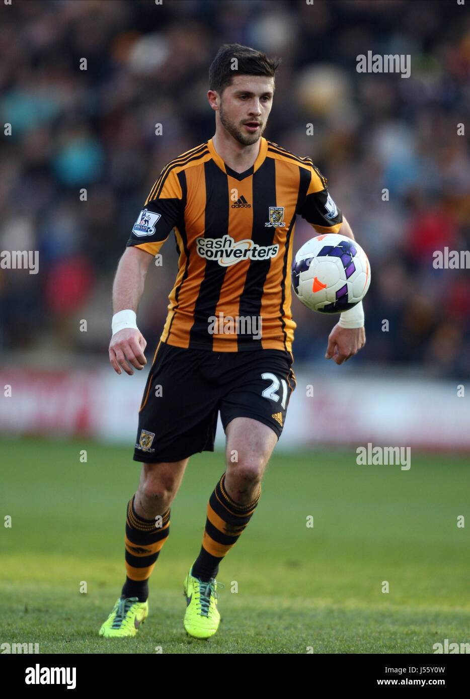 SHANE LONG HULL CITY FC HULL CITY FC KC STADIUM HULL ENGLAND 01 March ...